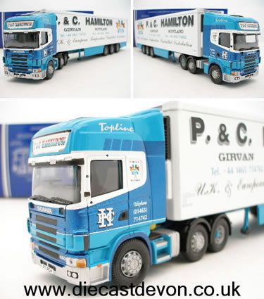 Corgi CC12906 P & C Hamilton Scania - Diecast Devon- Models