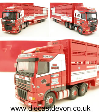 Corgi CC13215 Bert Christie Portsoy DAF XF Livestock - Diecast Devon ...