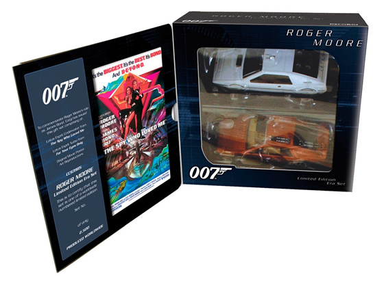 Corgi CC93985 Roger Moore Era Set (inc Lotus Underwater & Lotus Turbo ...