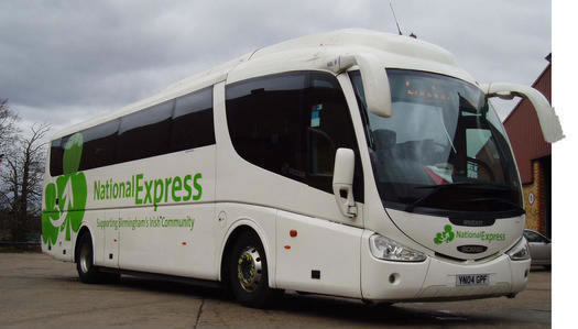Corgi OM46202 National Express Irish Bus Scania Irizar PB - Diecast ...